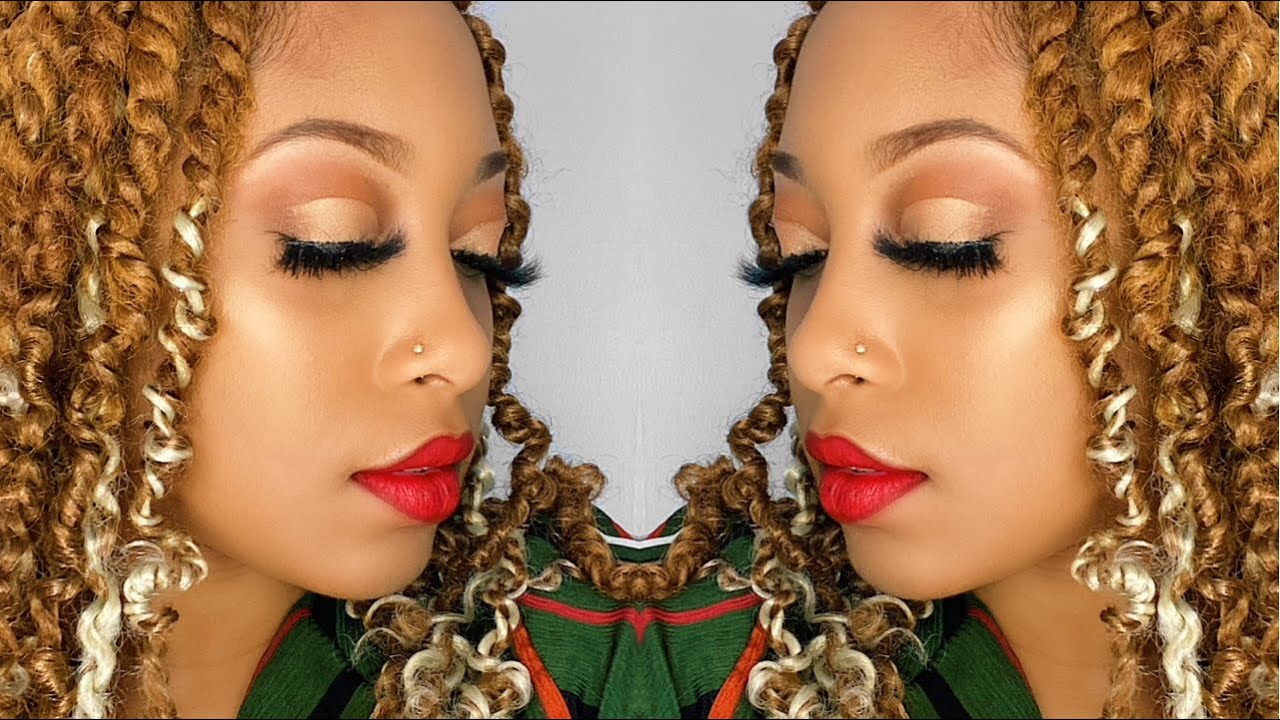 CLASSIC RED LIP | HOLIDAY GLAM MAKEUP TUTORIAL - YouTube