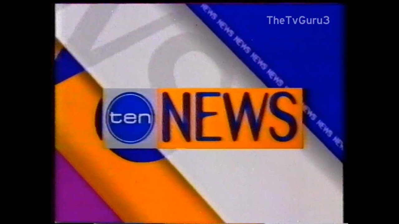 [HD] Ten Late News Bulletin - TEN 10 Sydney (18 August, 1995) - YouTube