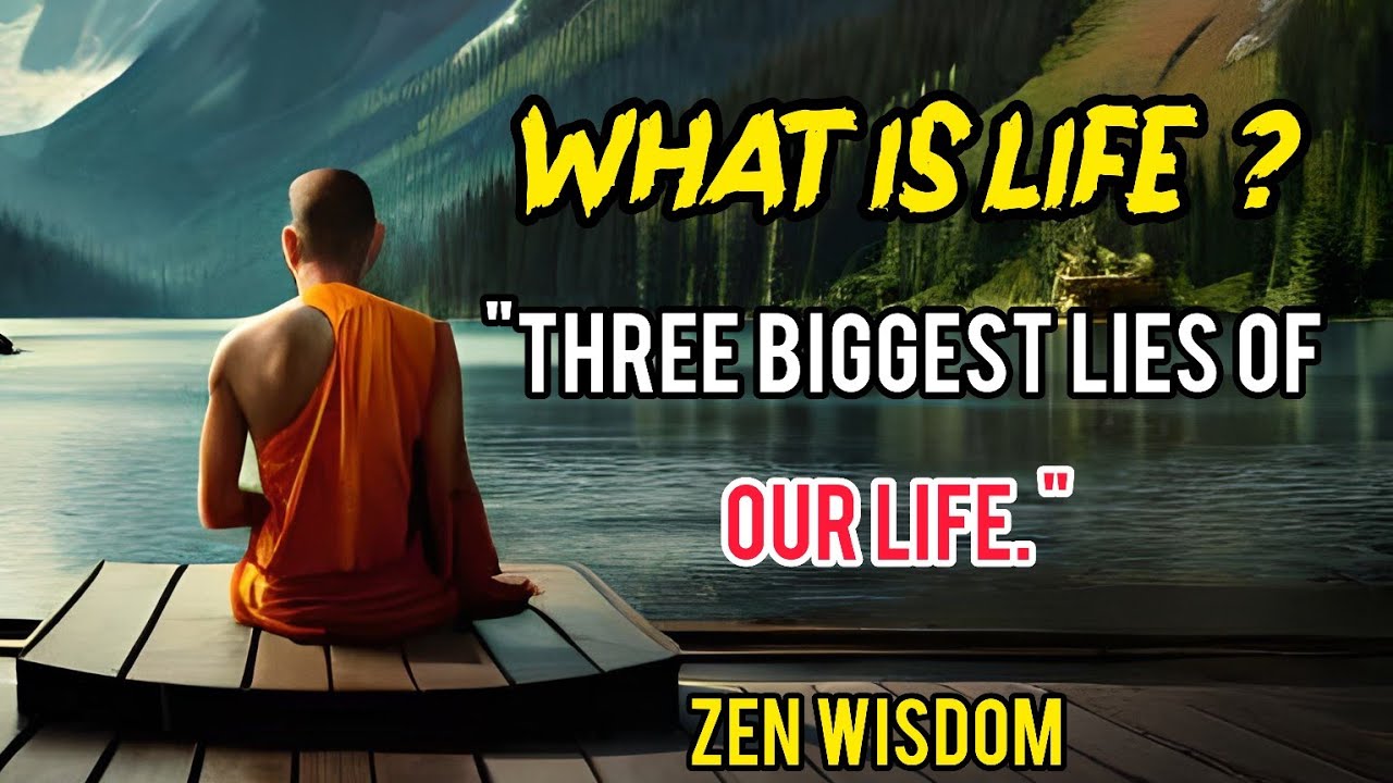 What Is Life II Three Biggest Lies Of Our Life _ a zen story of wisdom ...