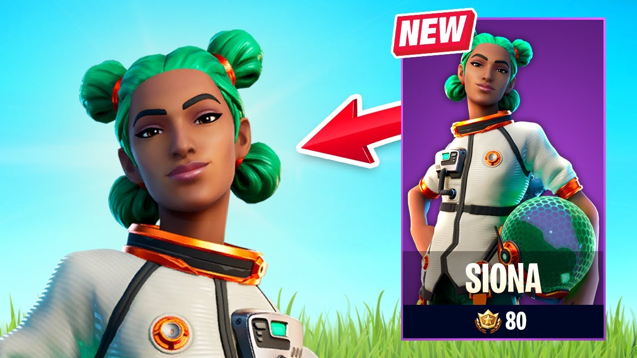 NEW SIONA SKIN Gameplay in FORTNITE! - YouTube