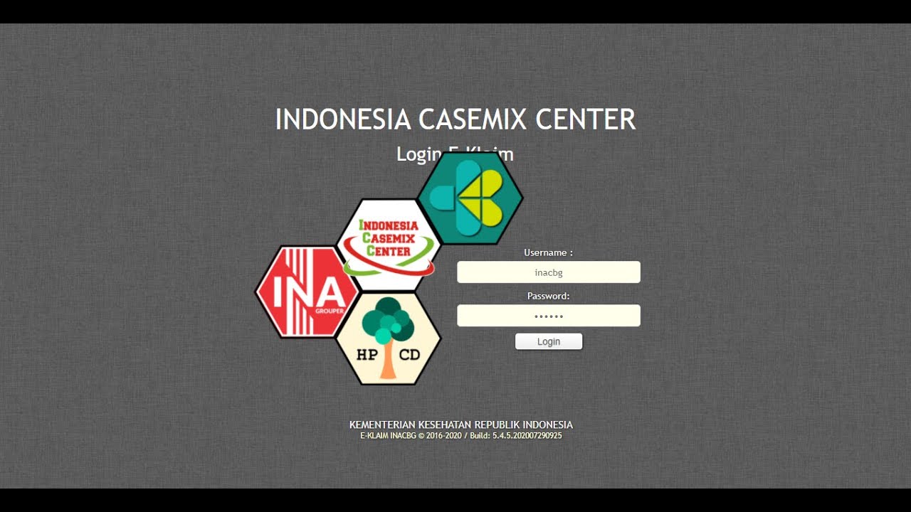 Cara Download + Install dan penggunaan E-Klaim INA CBG's 5.4 - YouTube