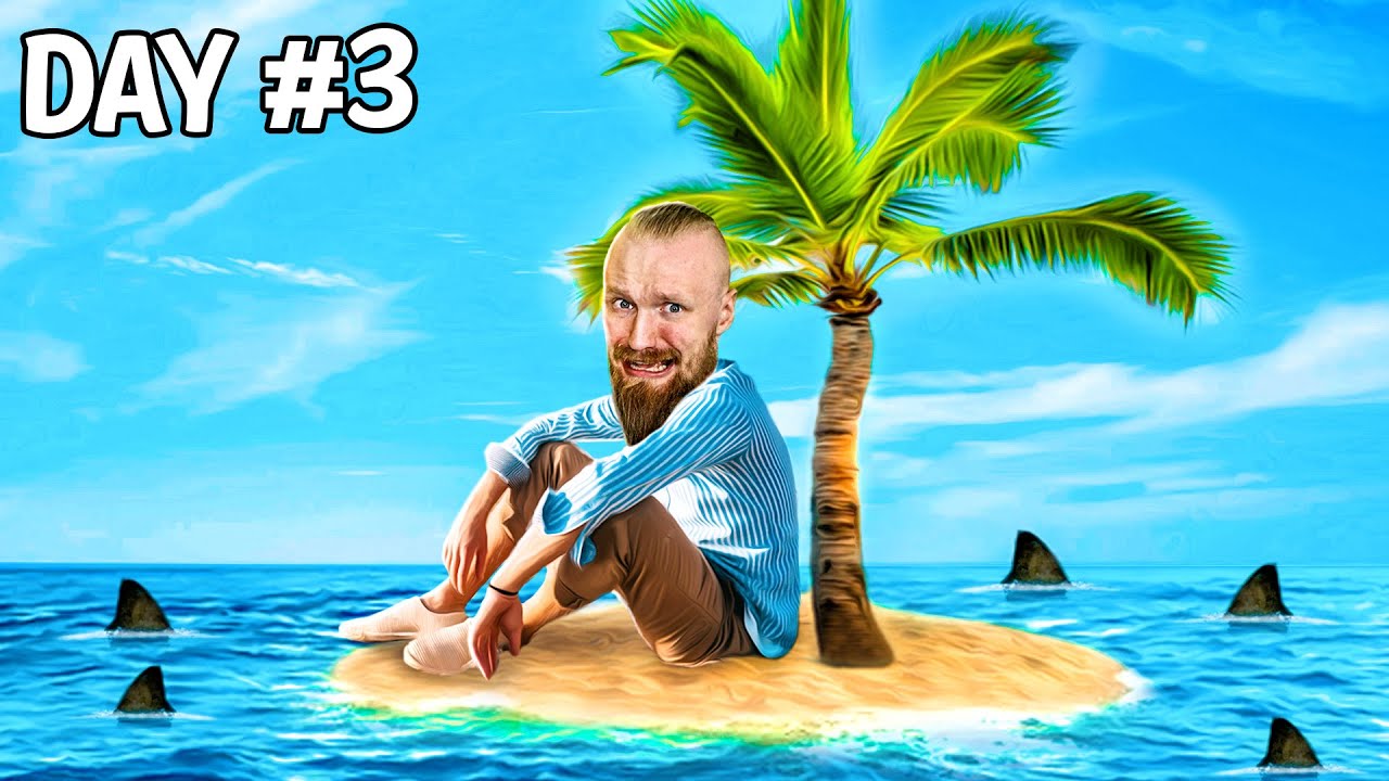 I Got Stranded on a Deserted Island! - Raft - Part 3 - YouTube