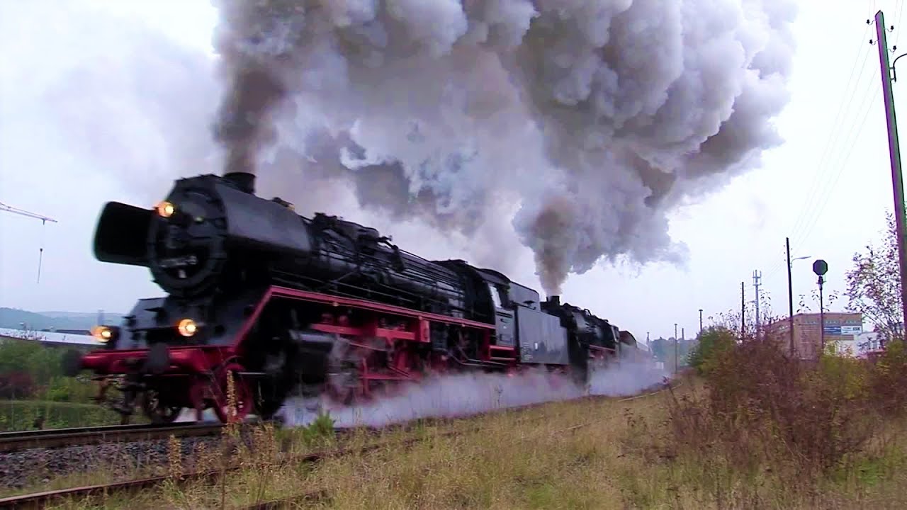 Indrukwekkende Duitse stoomlocomotieven | Impressive German steam ...