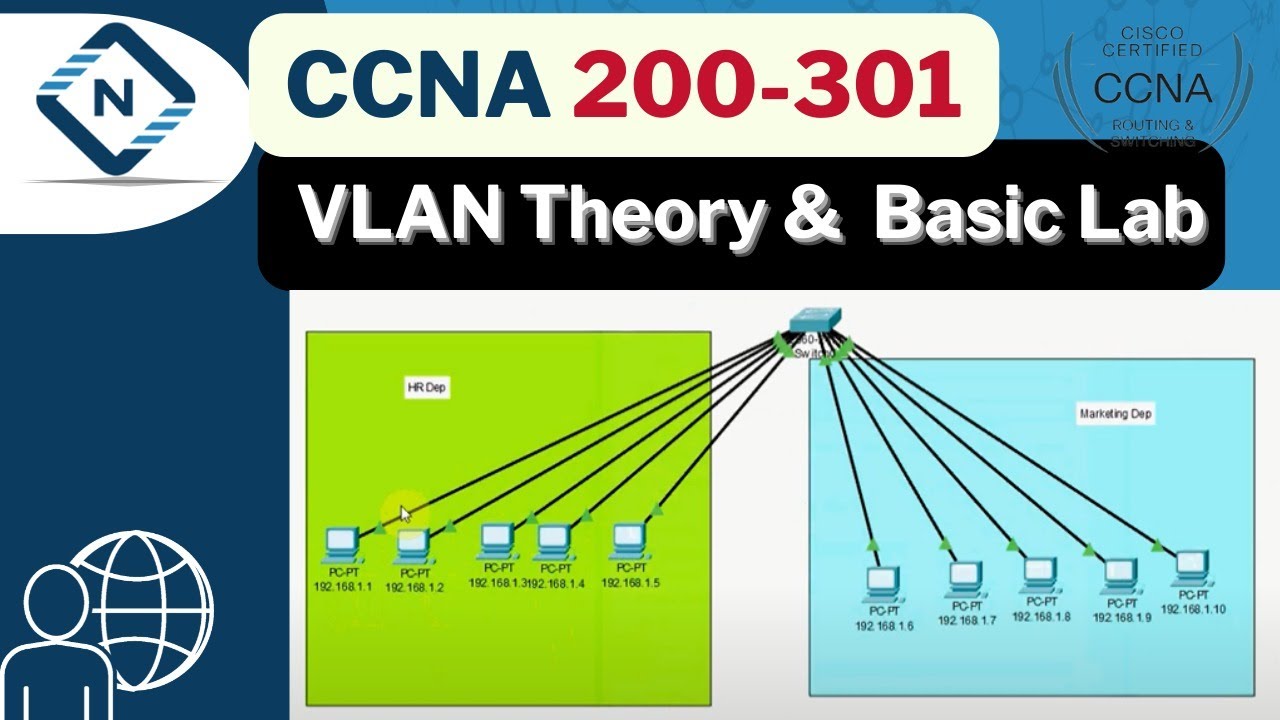 Free CCNA (NEW) | VLAN Theory and Basic Lab | Day 16 | CCNA 200-301 ...