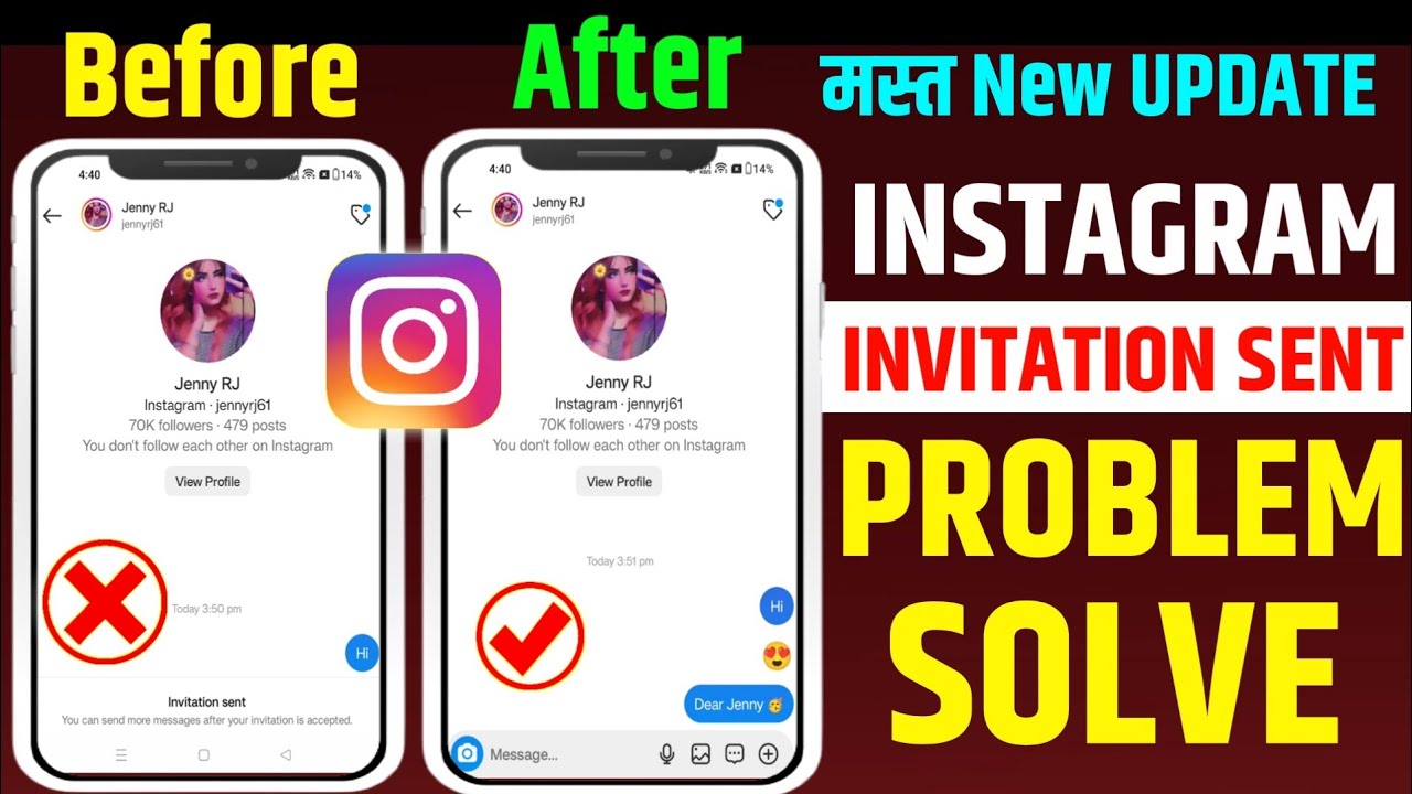Instagram invite Sent Problem Solution| Instagram Invitation Sent ...