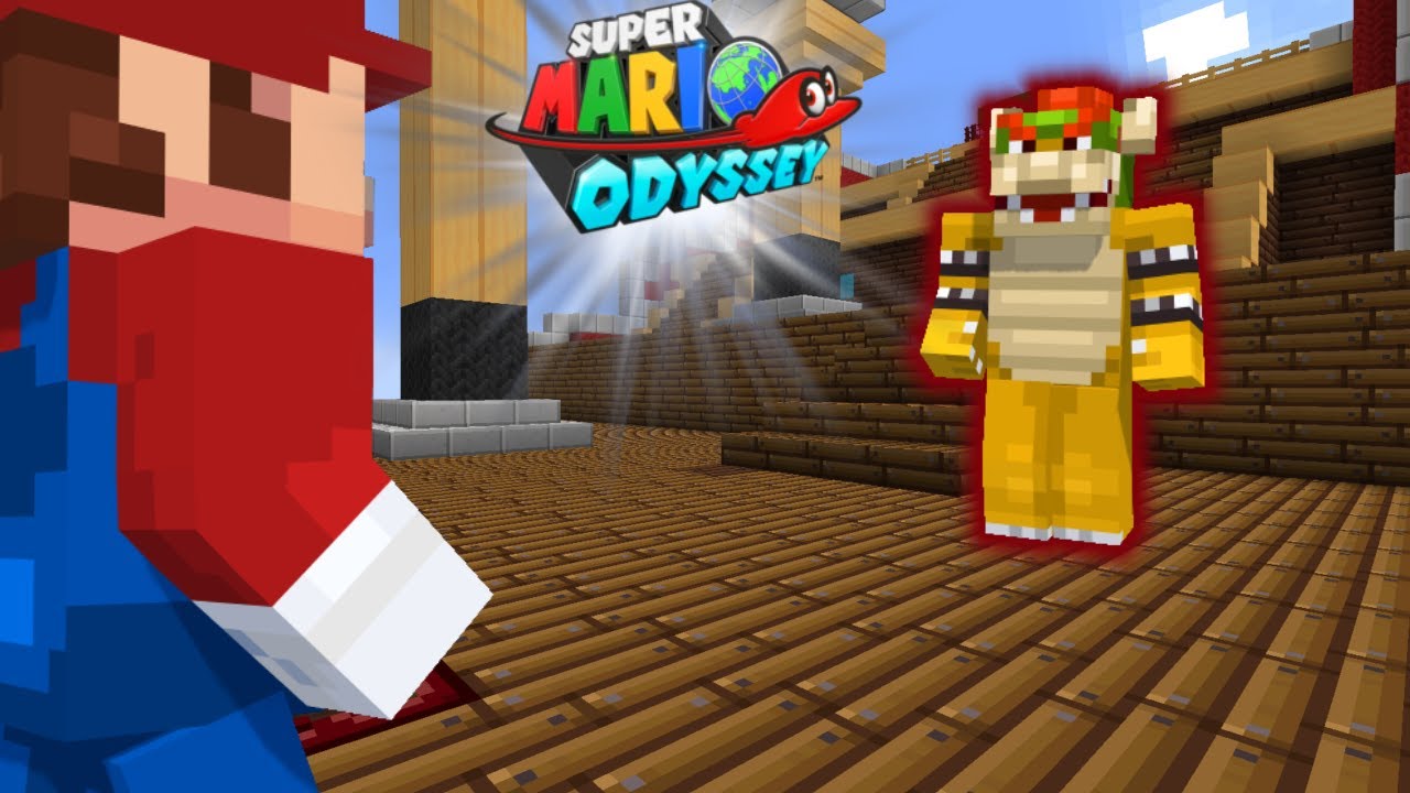 Minecraft Meets Mario Odyssey: Epic Adventure Unleashed! - YouTube