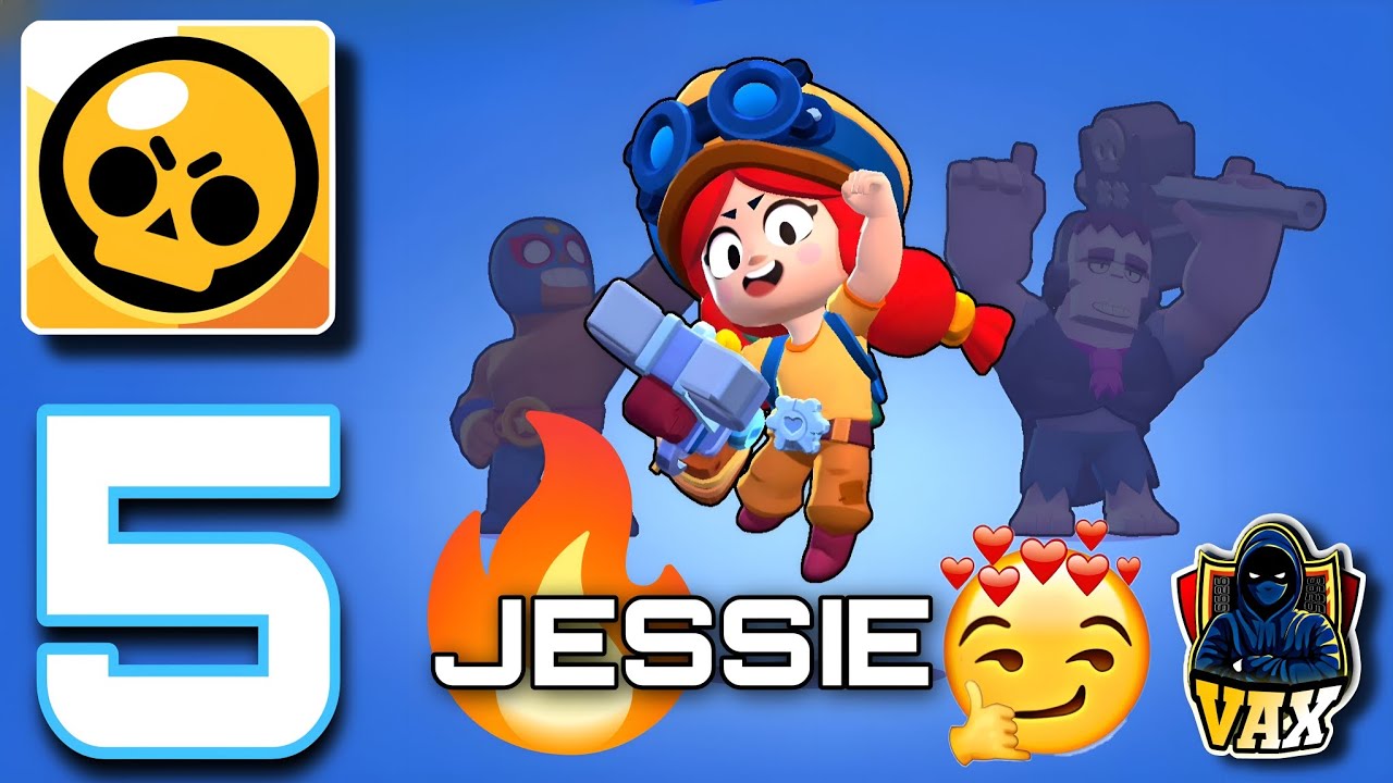 Brawl stars - JESSIE | Gameplay Walkthrough Part 5 🔥😨🫨 - (iOS, Android ...