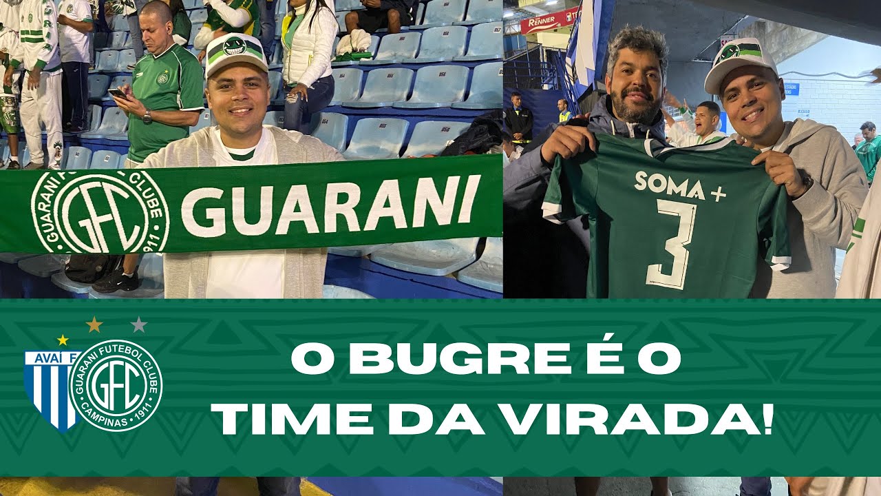 Avaí 1x2 Guarani | Torcida bugrina faz a festa e silencia o Estádio da ...
