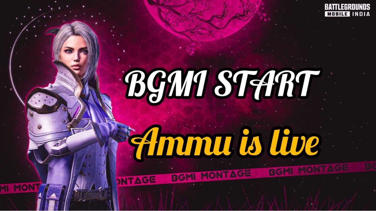 BGMI STEAMING BGMILIVE /GIRLGAMER AMMUKUTTISRIYT LIVE STREAMING #SSSB ...