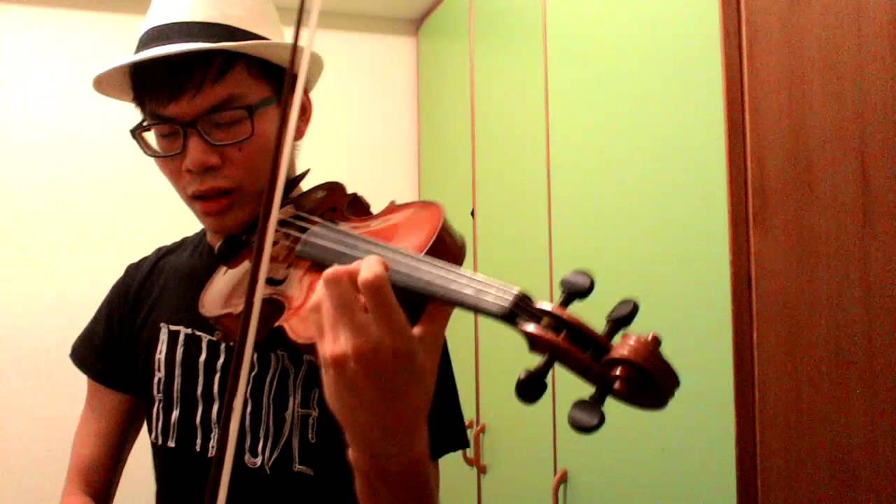 [水人Allen-Violin]Thunderstruck-殘缺板 - YouTube