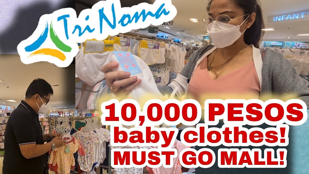 Newborn baby haul | One stop shop | Trinoma Landmark | Roaming Rona #pregnancyjourney - YouTube