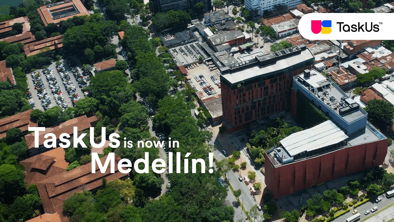 TaskUs is now in Medellín! - YouTube