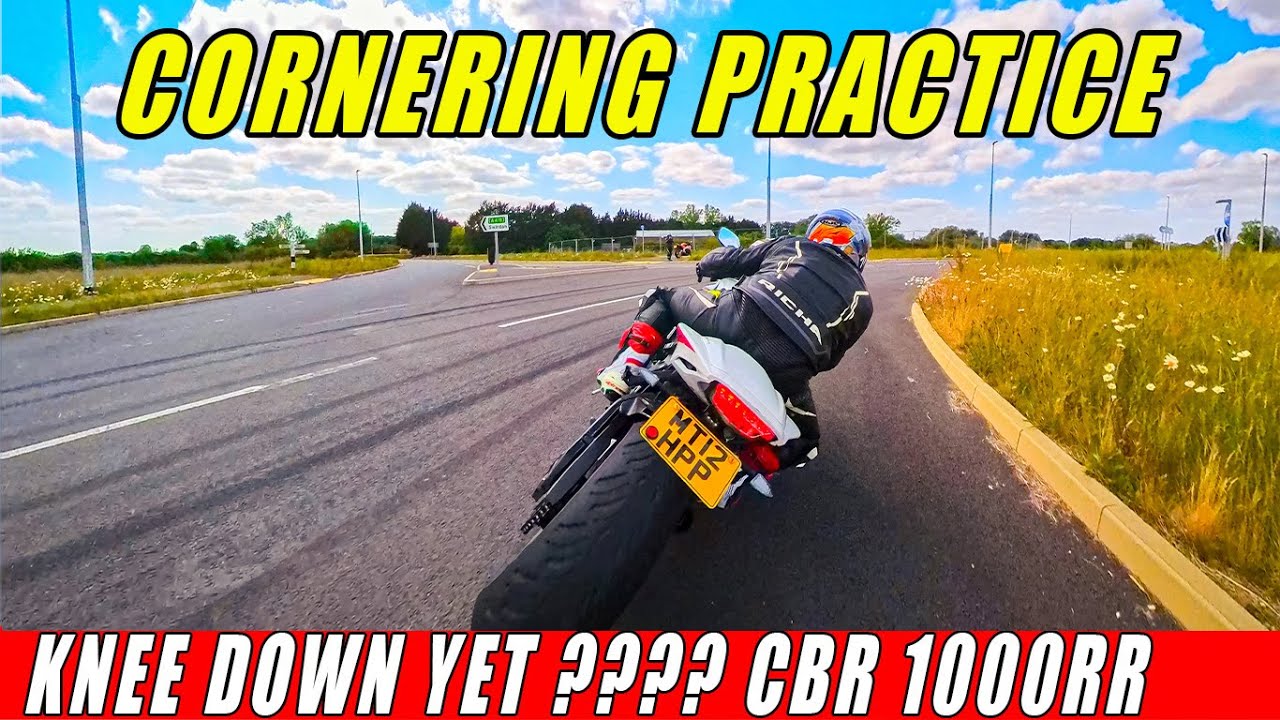 Cornering Practice on CBR 1000RR Fireblade | Knee Down Done ? | Nepali ...