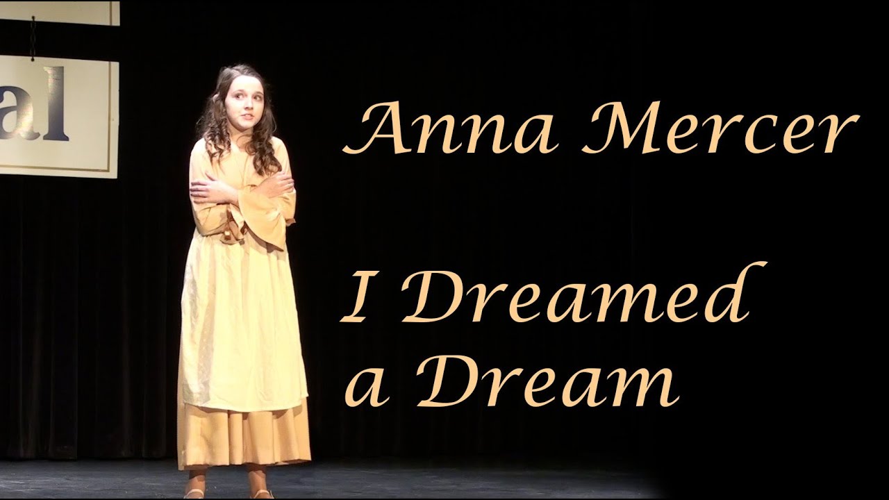 2013 Anna Mercer sings I Dreamed a Dream - YouTube