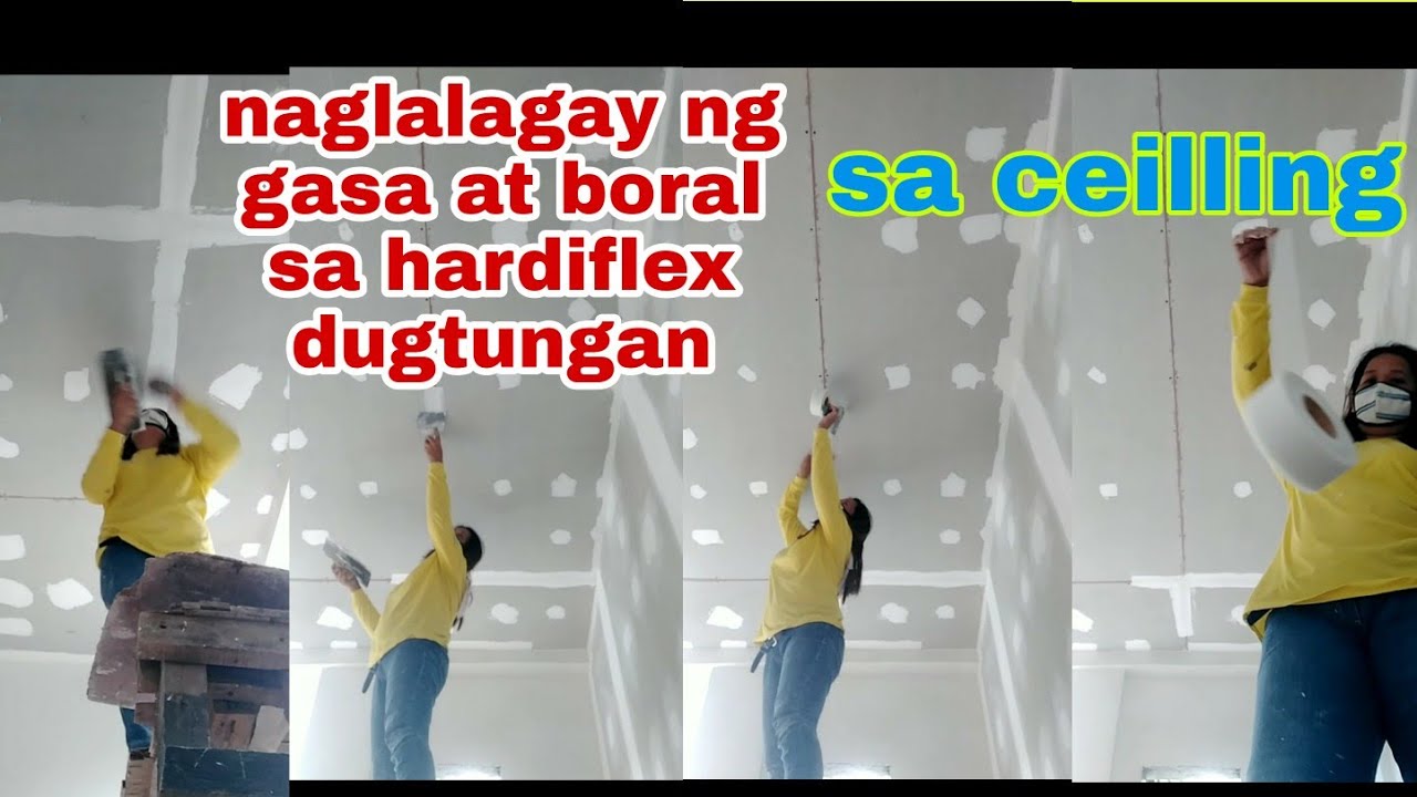 maglagay ng GASA at BORAL sa dugtungan ng hardeflex ceiling Buhay ...