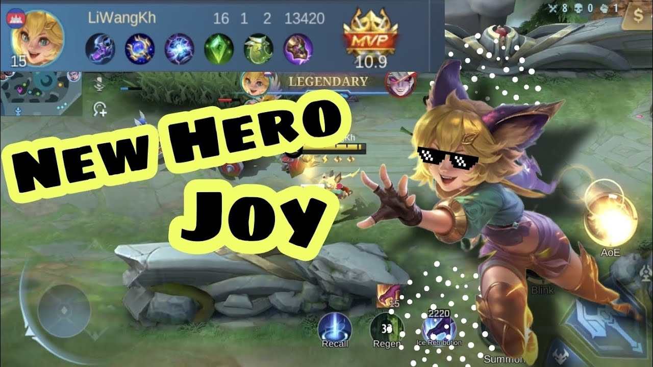 Mlbb New Hero JOY Assassin \ Mobile Legend \ mlbb - YouTube
