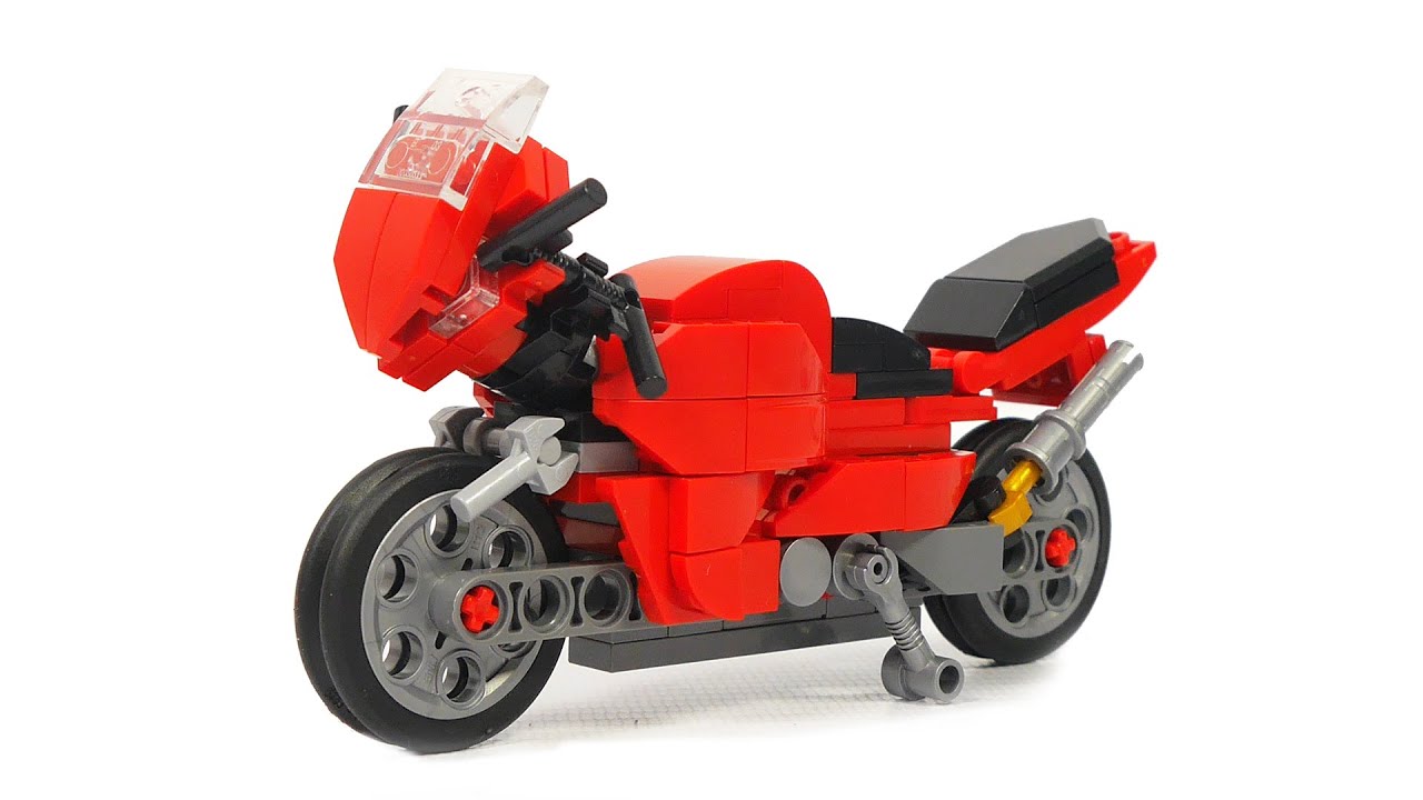 Build Lego motocycle - Qman 42101 3 in 1 Bike - YouTube