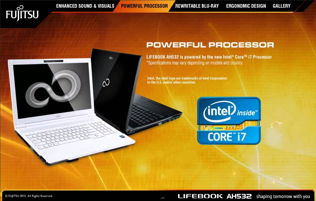 Fujitsu LIFEBOOK AH532 - YouTube