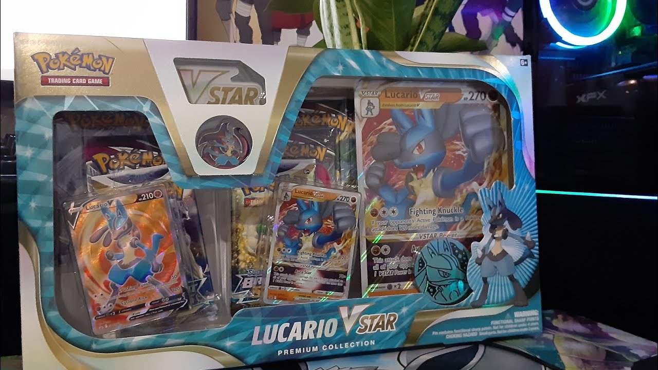 Lucario V Star, Walmart Exclusive Box Opening! - YouTube