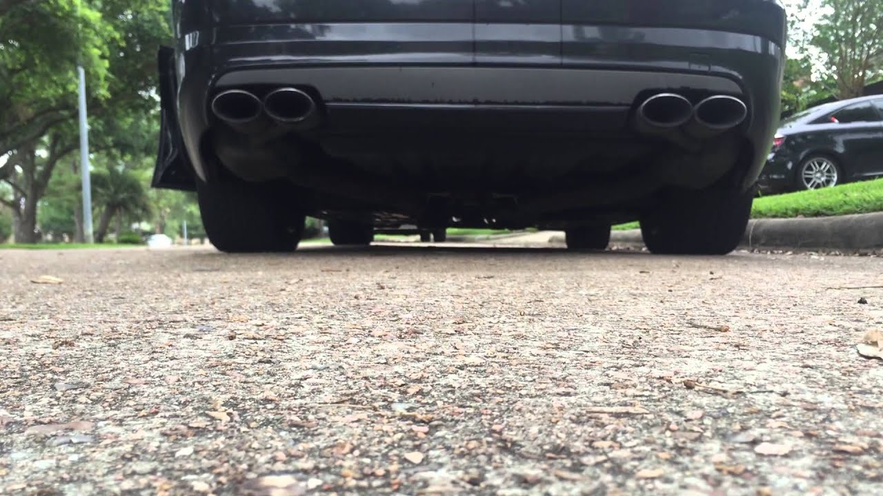 CLS 55 AMG X Pipe Exhaust - YouTube