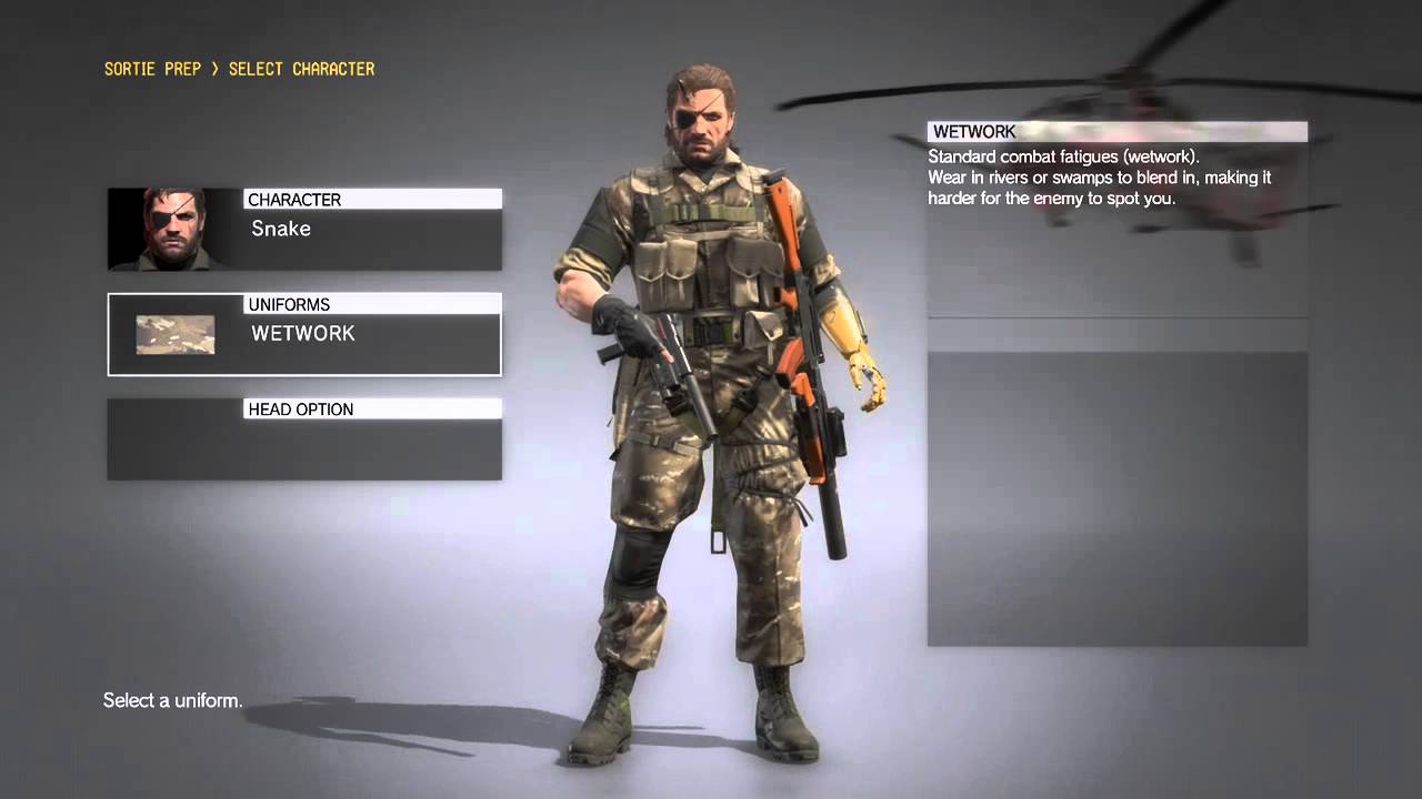 MGSV: The Phantom Pain (ALL OUTFITS Showcase) - YouTube