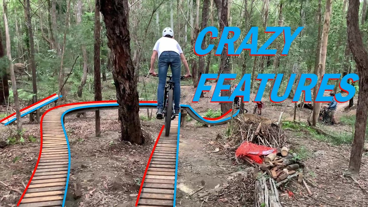 CRAZY NEW MTB FEATURES | Video Log 7 - YouTube