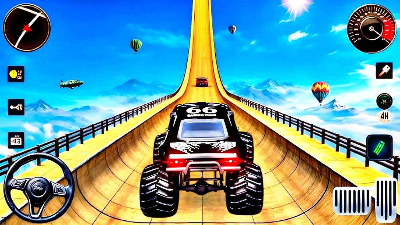Monster Truck simulator | Best Monster Truck Stunt Game – Android ...