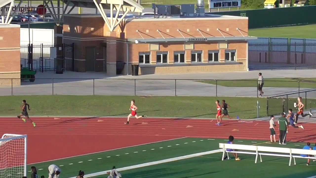 400m Boys 7 2016 Humble ISD Middle School District Track Meet - YouTube