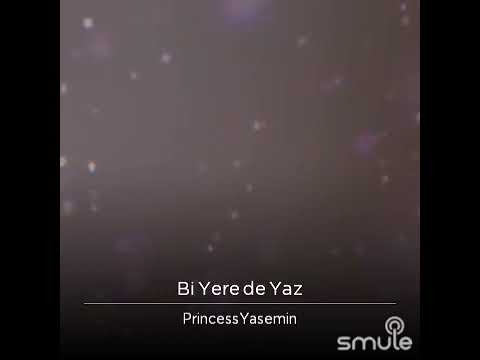 Smule Çağla - Bi Yere de Yaz 🎤🎵🎶🎼👍❤💗💕💃