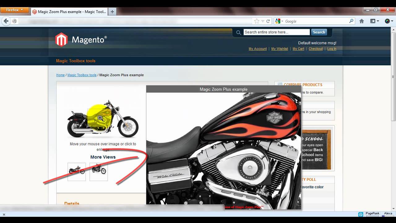 Magic Zoom - the ultimate Magento image zoom - YouTube