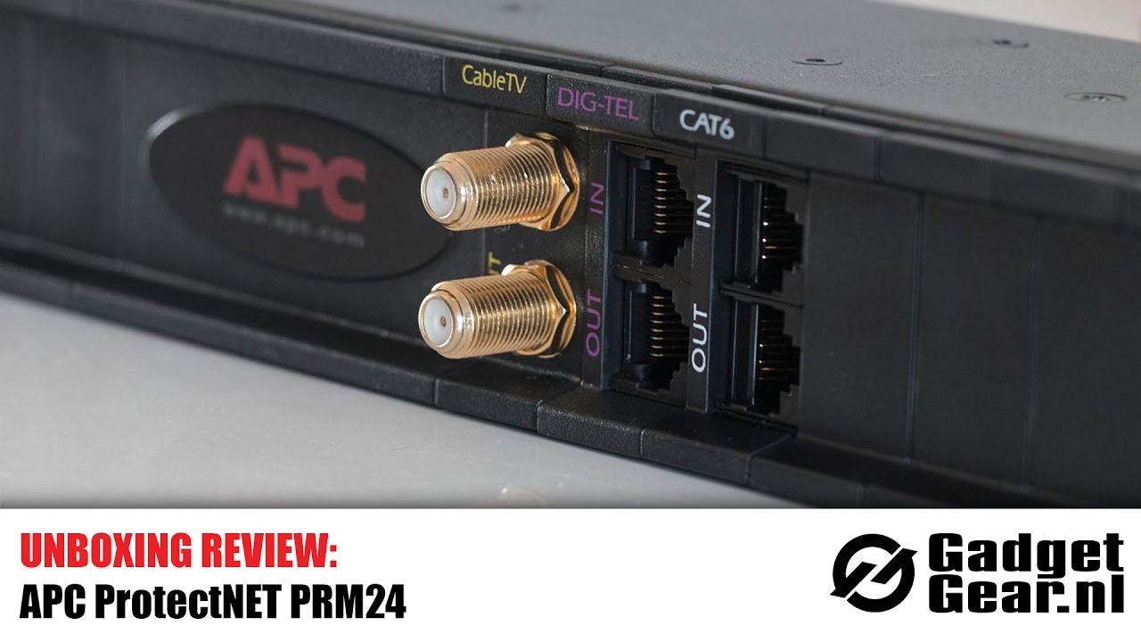 Unboxing Review: APC ProtectNet PRM24 - YouTube