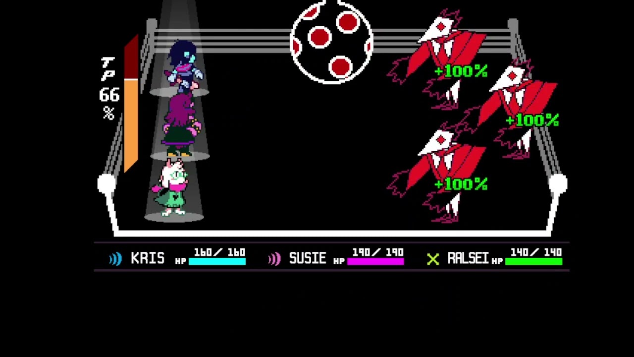 Deltarune Chapter 2 Mod - Always Yellow Soul in Battle - YouTube