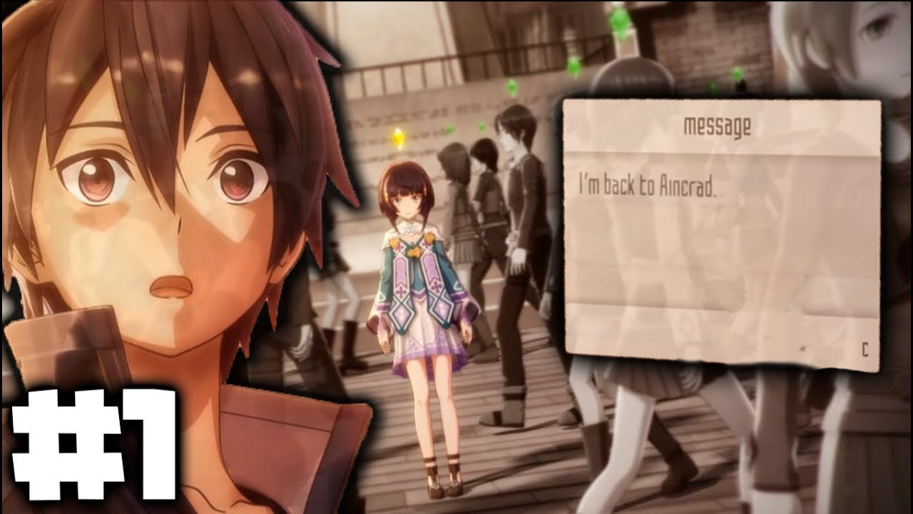 aincrad still haunts the vr world... || Sword Art Online: HR || #1 ...