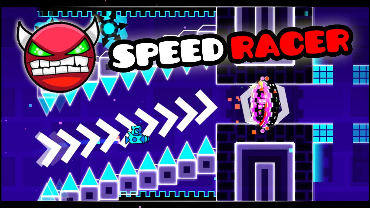 Geometry Dash - Speed Racer - (DEMON ) - YouTube