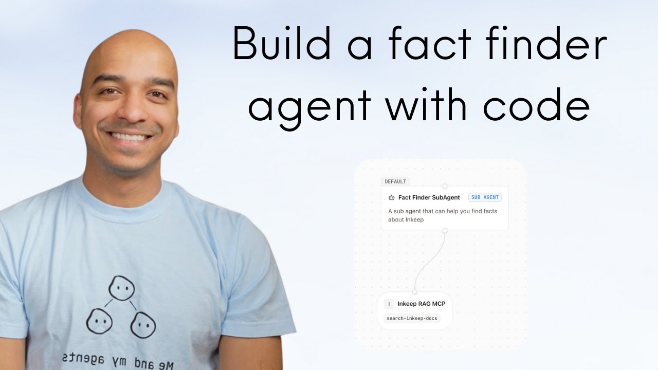 Build a fact finder agent with code using Inkeep - YouTube