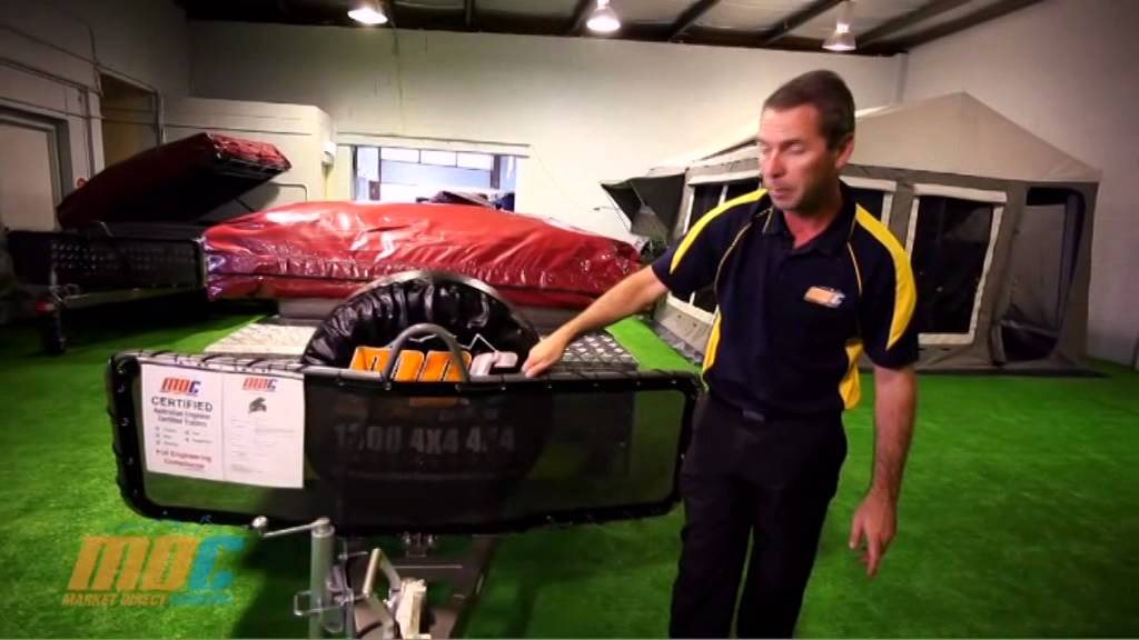 MDC Offroad Deluxe Camper Trailer Walkthrough - YouTube