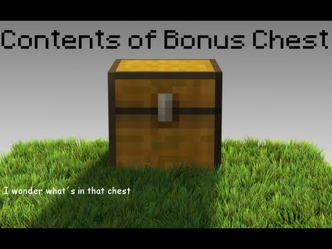 Minecraft Animation: Contents of Bonus Chest - YouTube