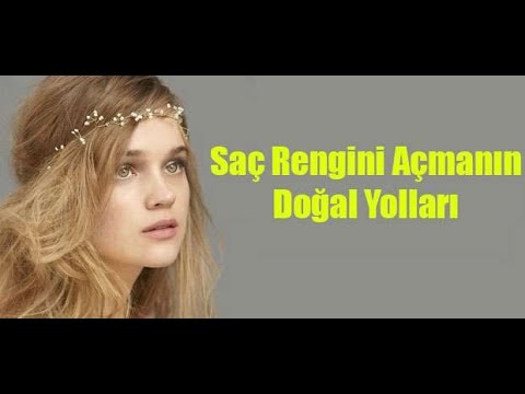 Siyah Saçı Nasıl Açabilirim? Siyah Saç Rengini Açmak için Doğal Tarifler