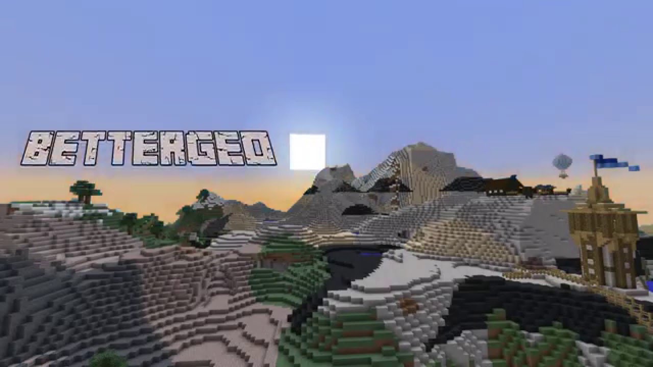 BetterGeo - verklighetstrogen geologi i Minecraft! - YouTube