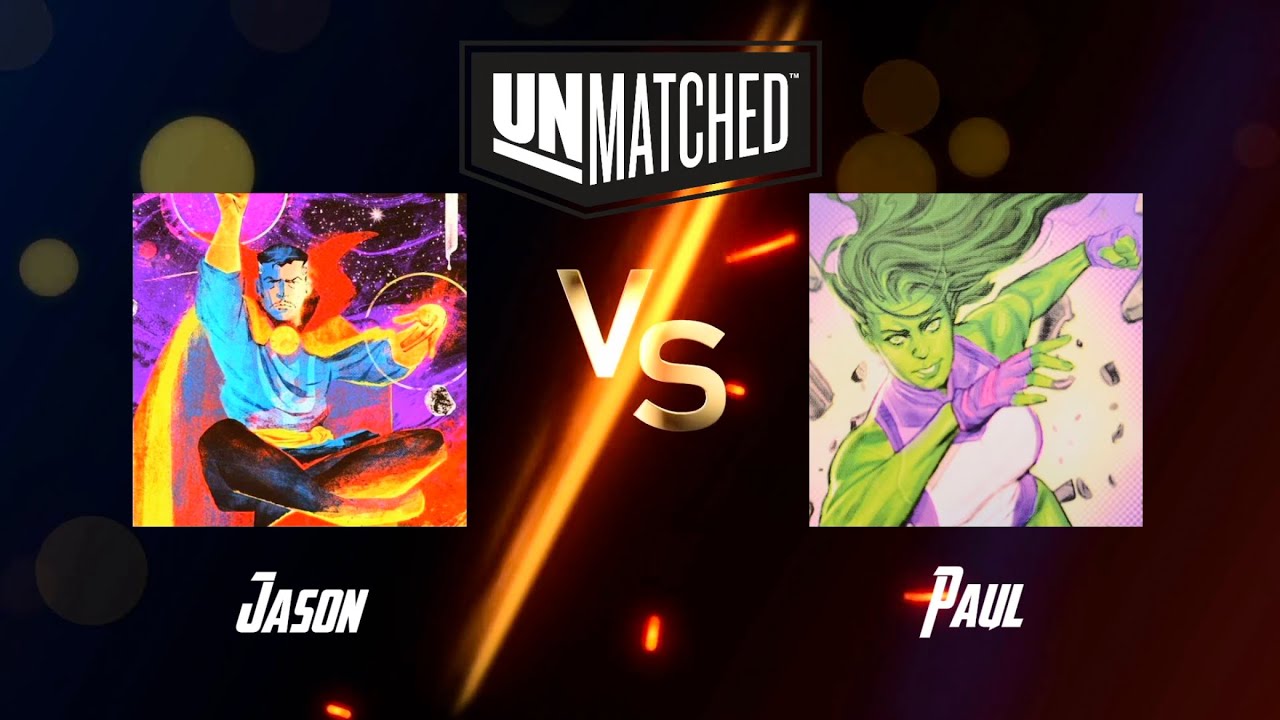 Dr. Strange vs She-Hulk (Jason vs Paul) | Unmatched - YouTube