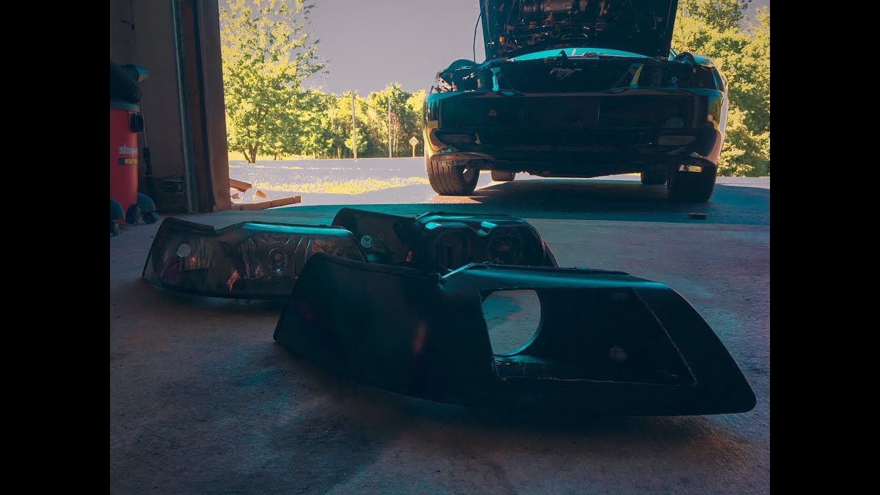 Best LIGHTING Mods for New Edge Mustangs+Racing Headlight - YouTube