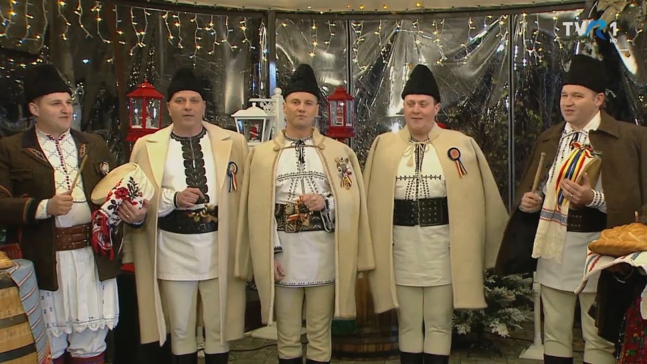 Colindatori din Hunedoara la TVR 1 - 24 decembrie 2022 - YouTube