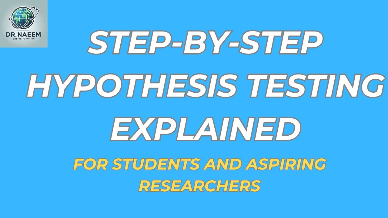 Mastering Hypothesis Testing: Step-by-Step Guide for Students | Boost ...