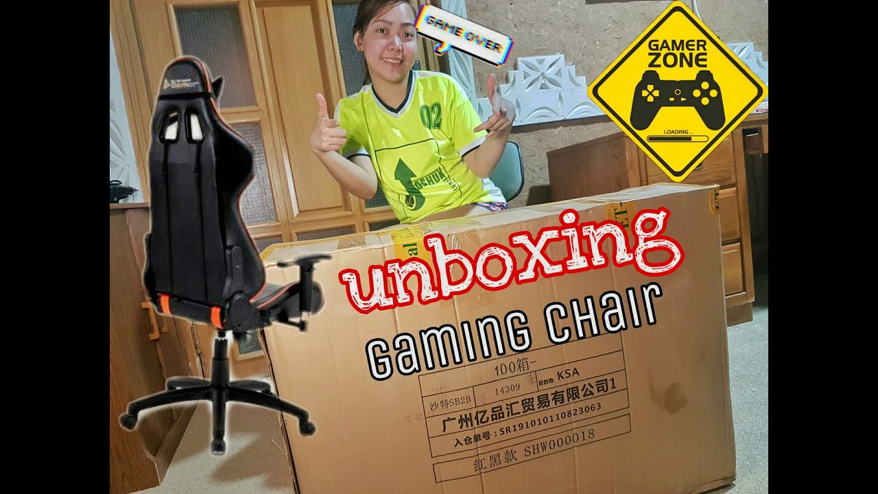 UNBOXING: Likeregal Gaming Chair - YouTube