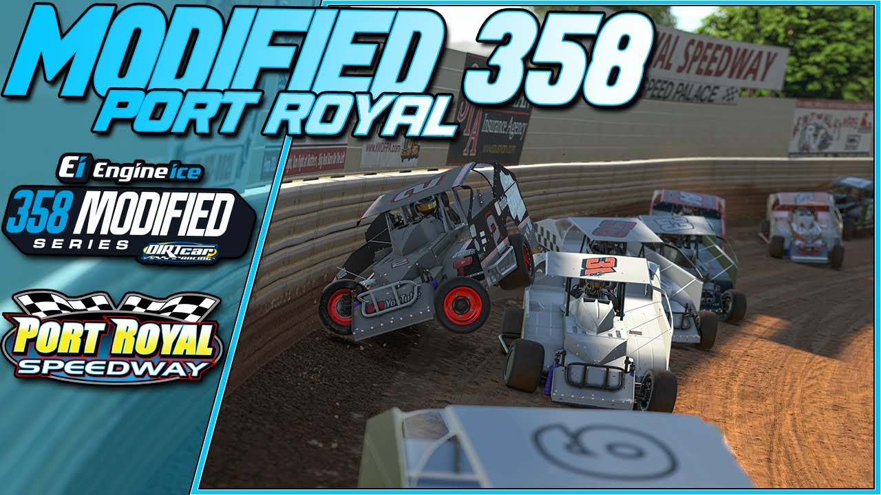 358 Modified Series - Port Royal - iRacing Dirt - YouTube