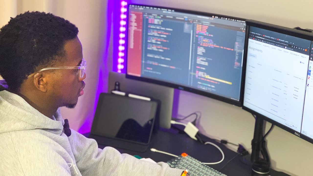 A day in the life of a software engineering student 2023 - YouTube