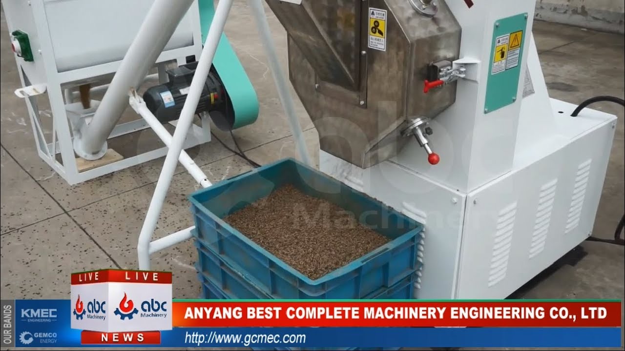 Mini Feed Plant Assembling Set for 600-1000kg/h Feed Production - YouTube