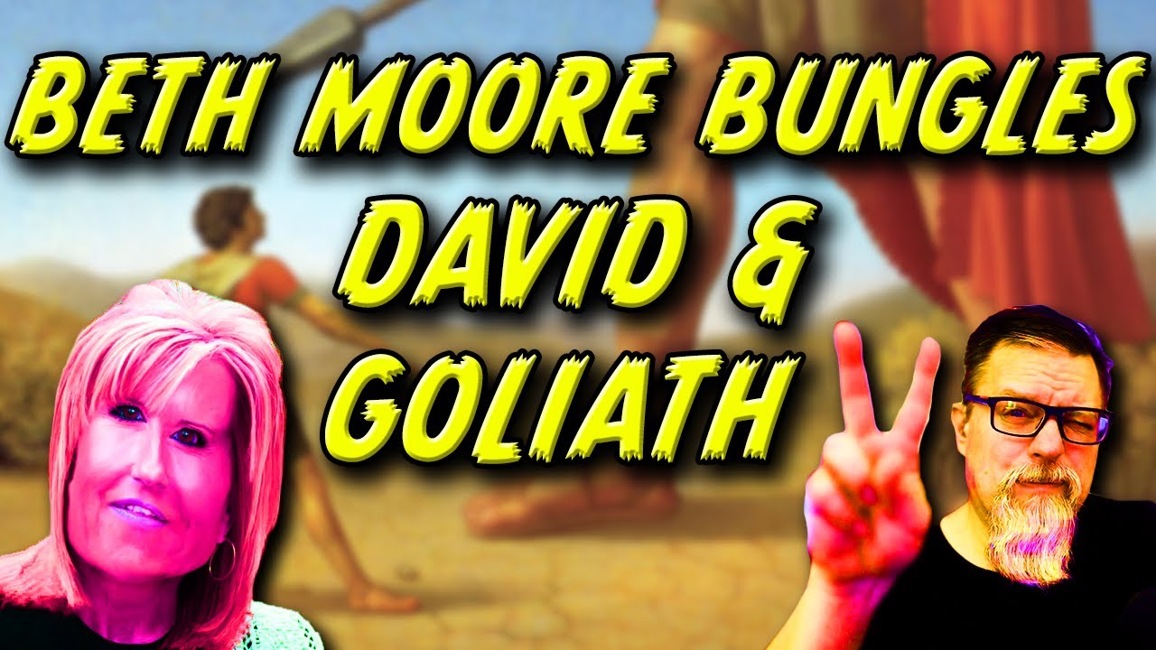 F4F | Beth Moore Misses Jesus in the Story of David and Goliath - YouTube