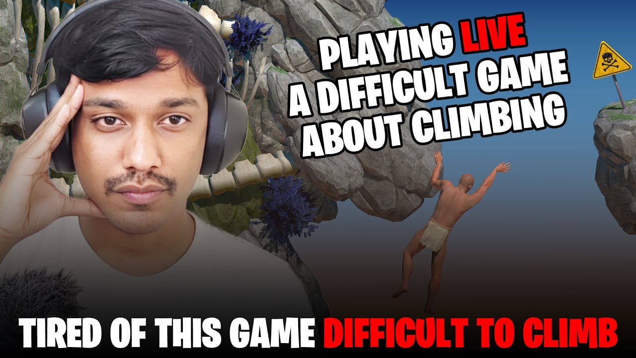 The Hardest Climbing Game Ever 😱 | Can I Beat It Live? 🎮🔥 - YouTube