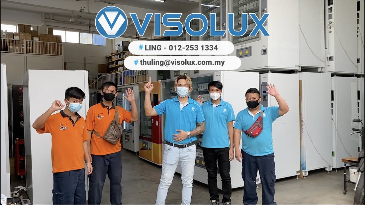 VISOLUX ( DOUBLE VENIDNG MACHINE) with Face Mack, Hand Sanitizer ...